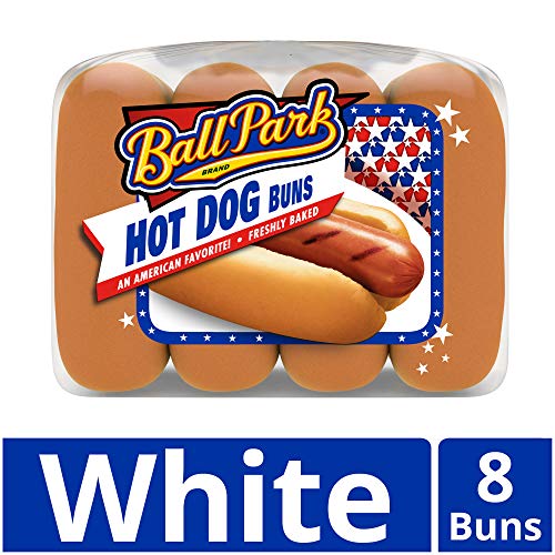 Ball Park Hot Dog Buns, 14oz, 8 count (Pack of 1)