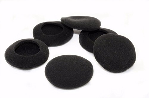 YunYiYi 10 Pcs Replacement Sponge Earpads Foam Ear Pads Pillow Cushion Cups Cover Repair Parts Compatible with Sennheiser PC8 USB Headphone Headset