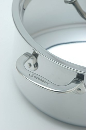 Cuisinox Super Elite Stainless Steel Covered Dutch Oven, 9.5" - 6.2 Quarts