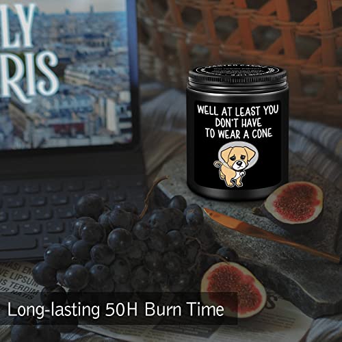 Get Well Soon Gifts for Men,Funny Gifts for Him After Surgery,Feel Better Cheer Up Inspirational Gifts,Sandalwood Candle for Friends Dad Brother Coworker.