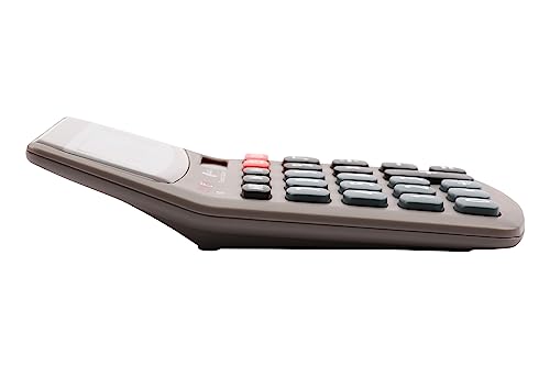 Genie 540 Elegant Designer Desktop Calculator 10 Digits Timeless Design Silver