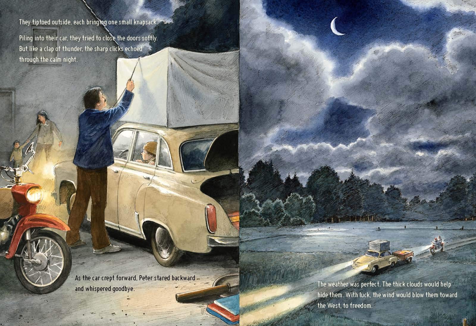 Flight for Freedom: The Wetzel Family’s Daring Escape from East Germany (Berlin Wall History for Kids book; Nonfiction Picture Books)