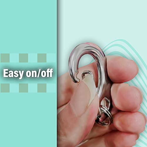 Leash King Dog Tag/Pet Tag w/Pet Tag Quick Clip Combos- 2 Pairs (4 pcs) of Standard Quick Clips - Entirely sugrical Stainless Steel