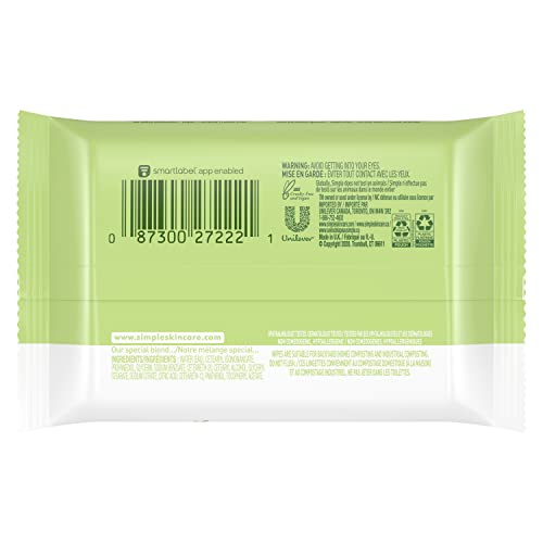 Simple Eye Makeup Remover Pads Makeup Remover 30 count