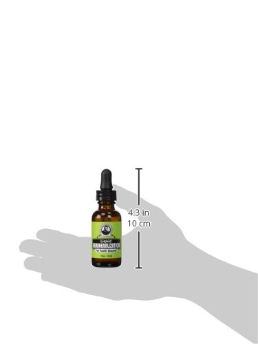 Uncle Harry's Natural & Fluoride-Free Remineralization Liquid for Tooth Enamel - Freshens Breath & Strengthens Teeth (1 oz Glass Dropper)