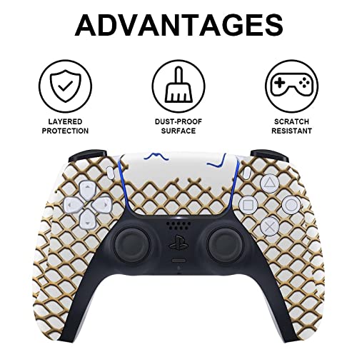 Birds Flight Full Protective Skin Cover Design Wrap Decal Sticker Compatible with PS5 Digital Edition Console and Controller