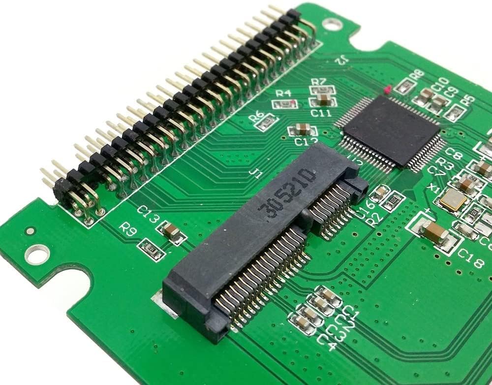 Sintech mSATA SSD to 44Pin 2.5 Inch IDE Adapter Card with Case