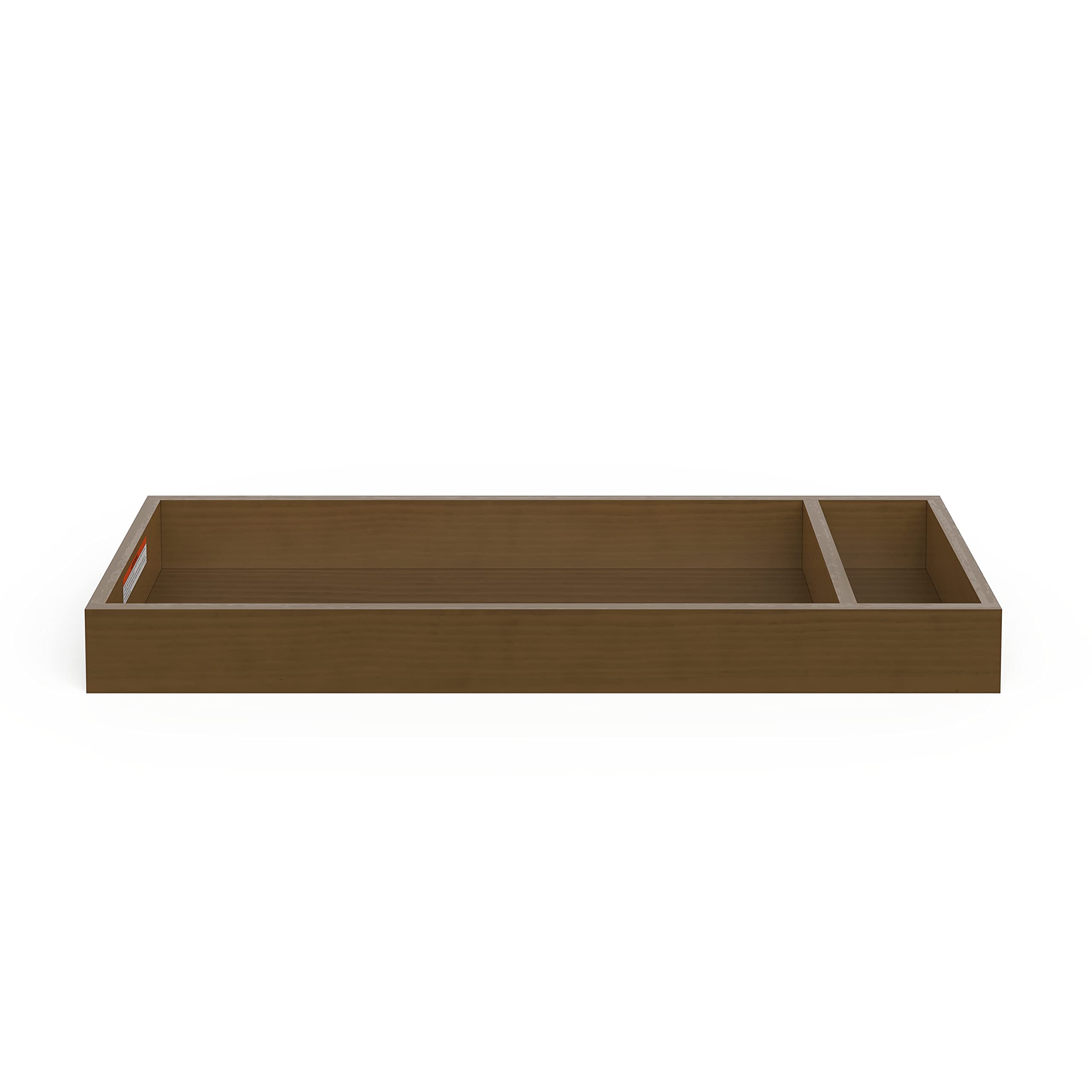 Child Craft Universal Changing Table Topper, Convert Dresser into a Changing Table Surface, Securely Attaches, Non-Toxic, Baby Safe Finish (Cocoa Bean Brown)