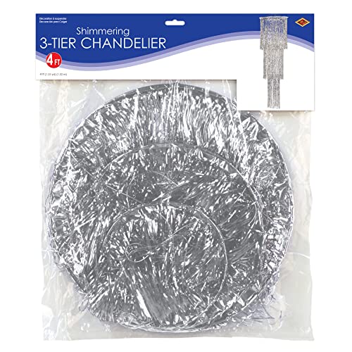 Silver Shimmering Chandeliers