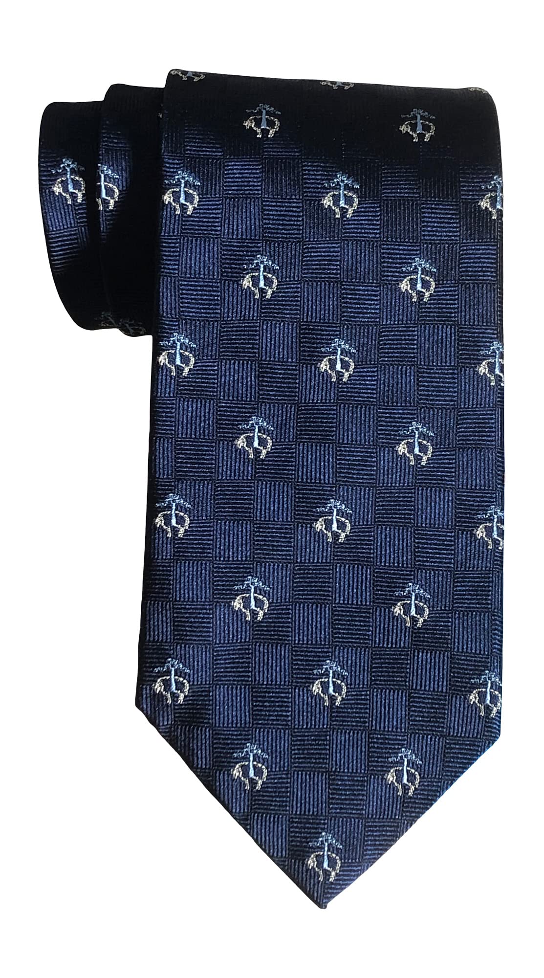 Brooks Brothers Irregular Navy Logo Tie