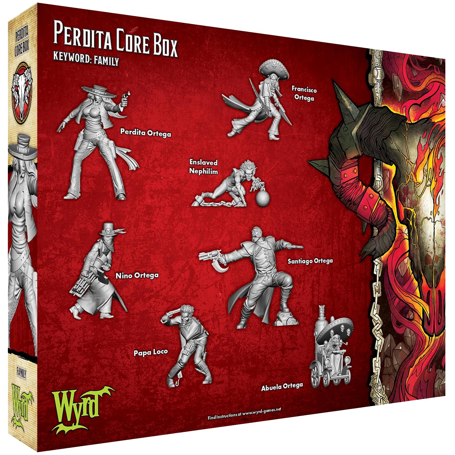 Malifaux Third Edition Perdita Core Box