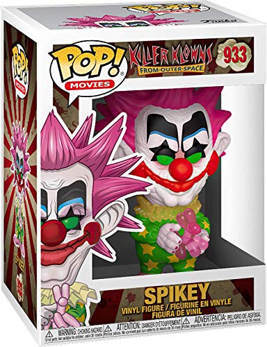 POP Killer Klowns from Outer Space - Spikey Funko Vinyl Figure (Bundled with Compatible Box Protector Case), Multicolored, 3.75 inches