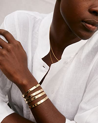 Bryan Anthonys – Meaningful Jewelry for Her: Bracelets for Women, All In Braclet, Adjustable Length, 14K Gold Finish
