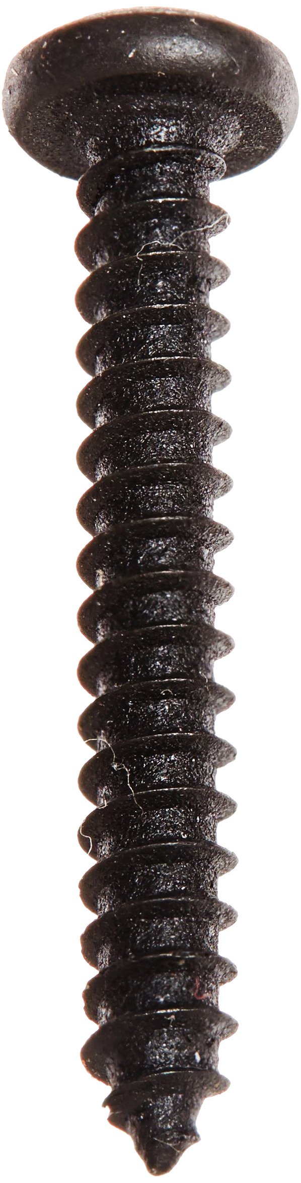 Small Parts 1020APPB Steel Sheet Metal Screw, Black Oxide Finish, Pan Head, Phillips Drive, Type A, #10-12 Thread Size, 1-1/4" Length (Pack of 100)