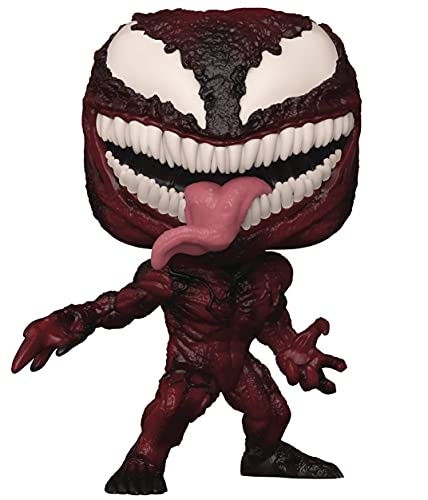POP Marvel: Venom 2 Let There Be Carnage - Carnage [Cletus Kasady] Funko Pop! Vinyl Figure (Bundled with Compatible Pop Box Protector Case), Multicolor, 3.75 inches