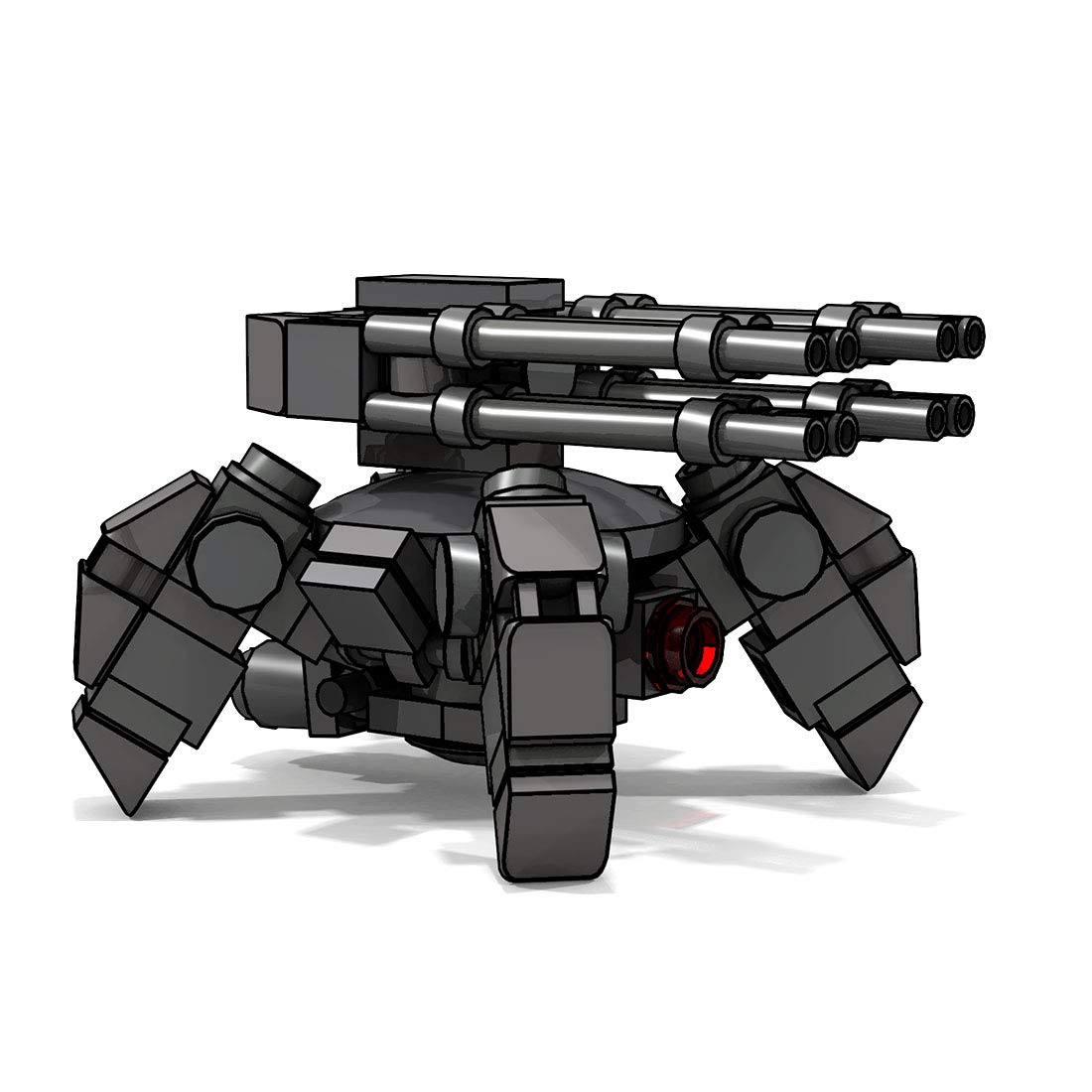Mech Pieces Building Blocks, 96Pcs Mini Multi-Legged Model Building Blocks Toy Set, Compatible with Lego