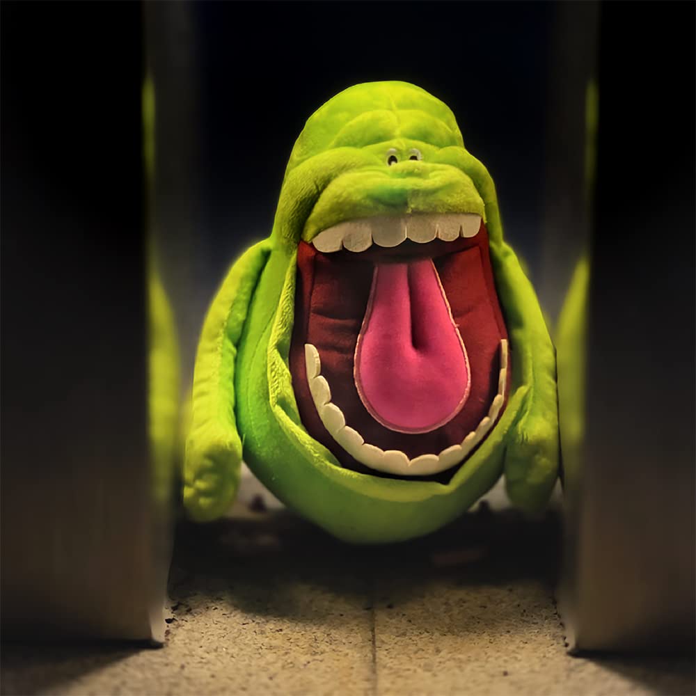 Caripheny Ghost Plush 10Inch Cute Slimer Busters Stuffed Doll Toys for Fans