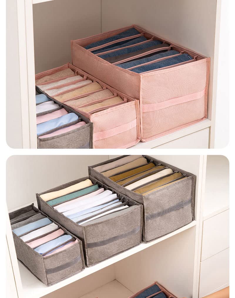 PINK - Shirt Organizer Clothing Storage Drawer Storage