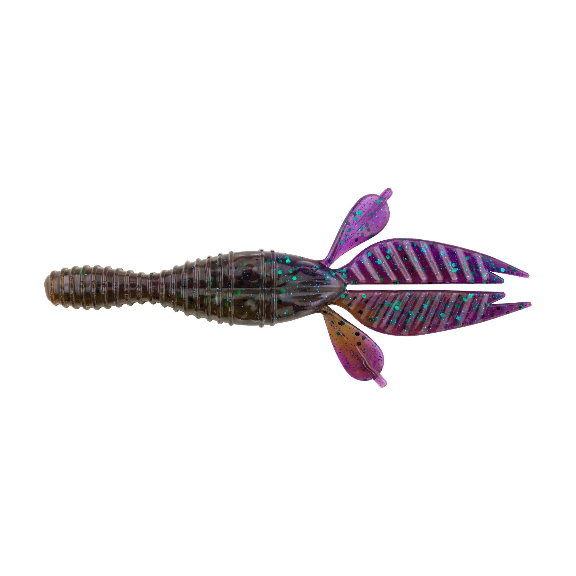Berkley Powerbait Change Up Fishing Bait, 4.5", 8Count, Bama Bug, Change Up, 4.5"