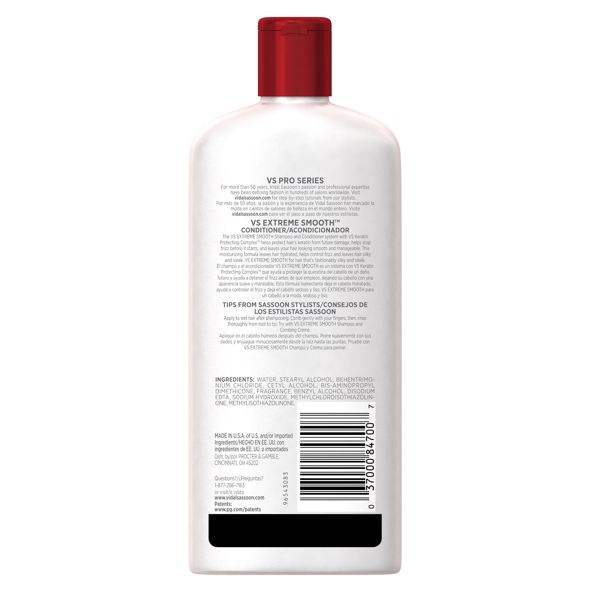 Vidal Sassoon Pro Series Extreme Smooth Conditioner 25.3 Fluid Ounce