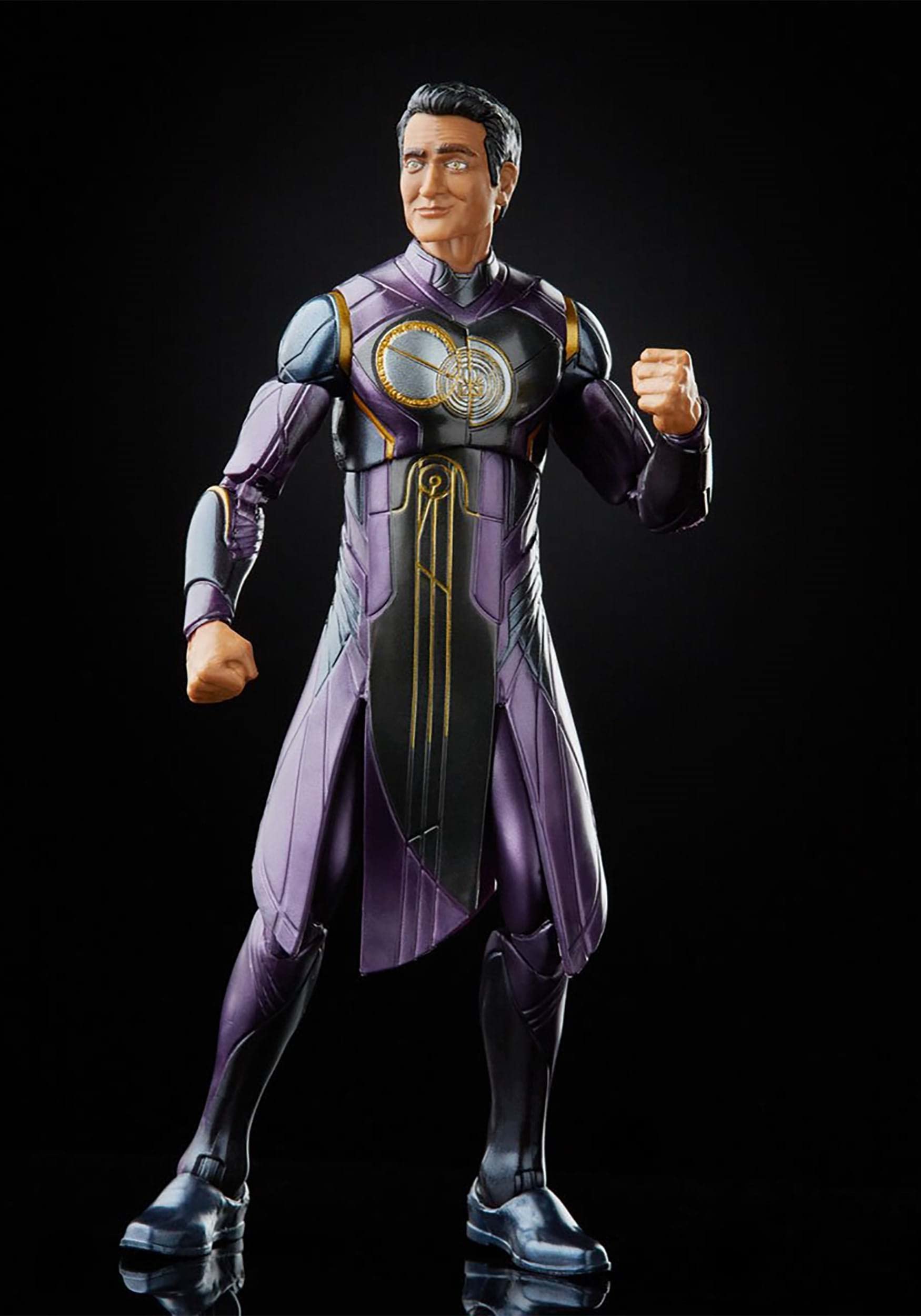 Marvel Hasbro Legends Series The Eternals 6-Inch Action Figure Toy Kingo, Movie-Inspired Design, Includes 4 Accessories, Ages 4 and Up