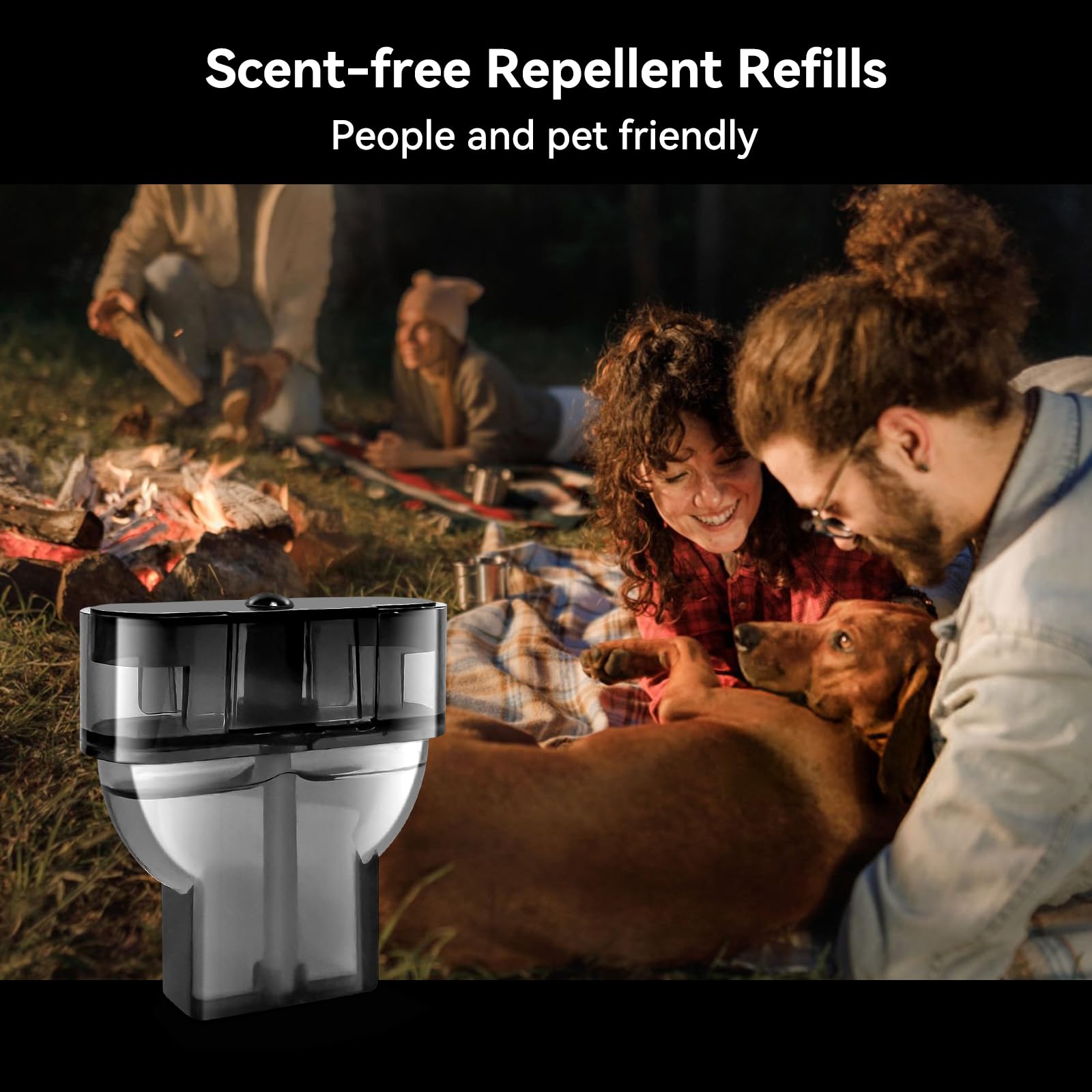Blooven Rechargeable Mosquito Repeller Refills; Advanced Repellent Formula Provides 20 Foot Protection Zone; Compatible with Thermacell E-Series & Radius Only; No DEET, Spray or Flame