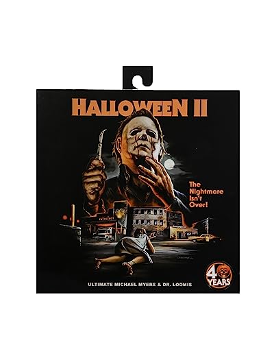 NECA - Halloween 2: Michael Myers & Dr Loomis Action Figure 2-Pack