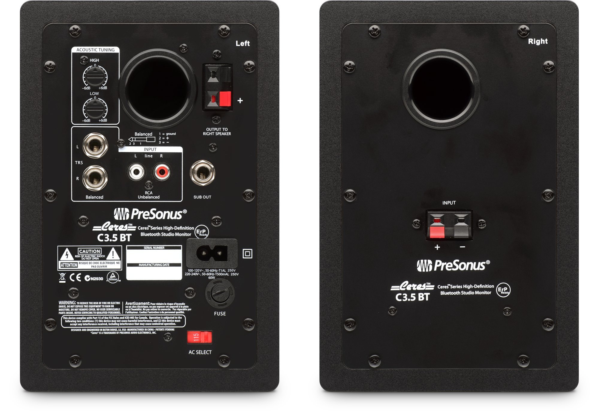 Presonus C3.5 BT Channel Studio Monitor