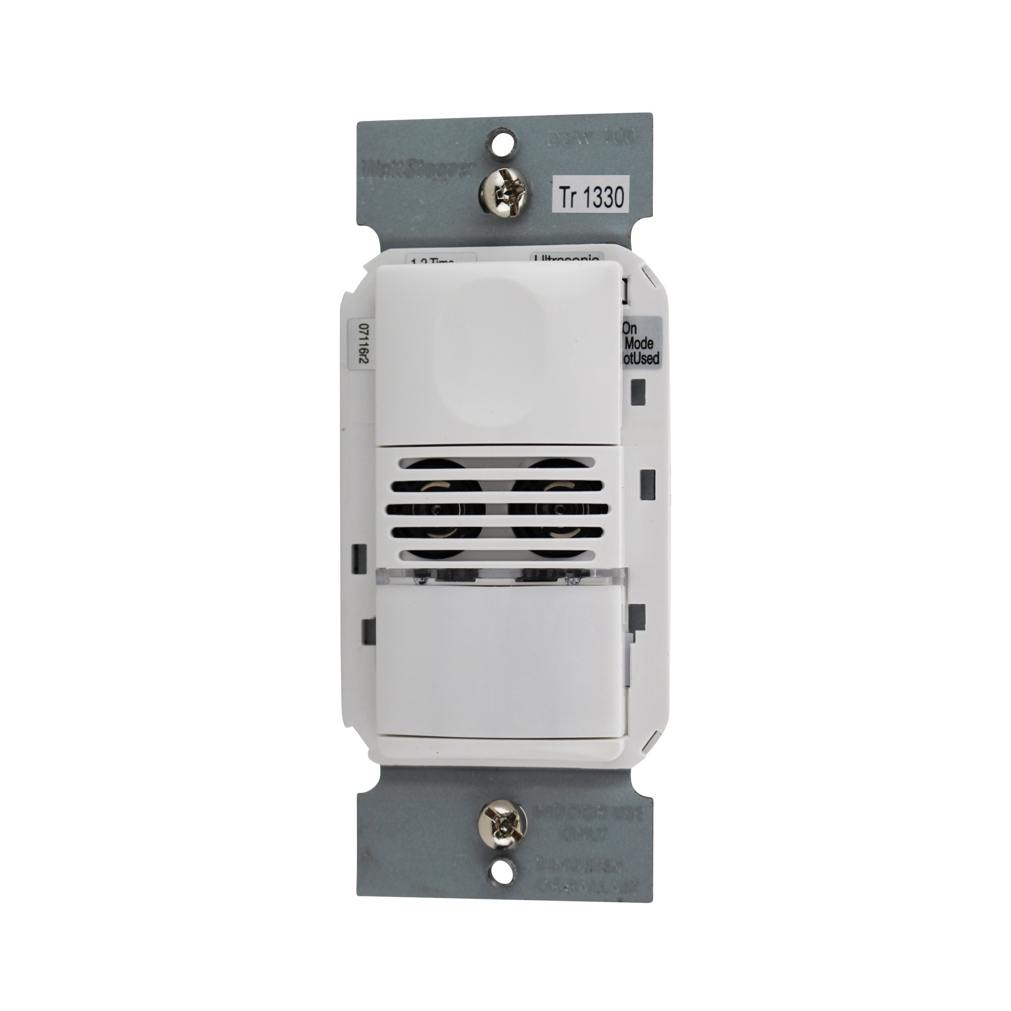 Watt Stopper DSW-100-W Dual Technology Wall Switch Sensor