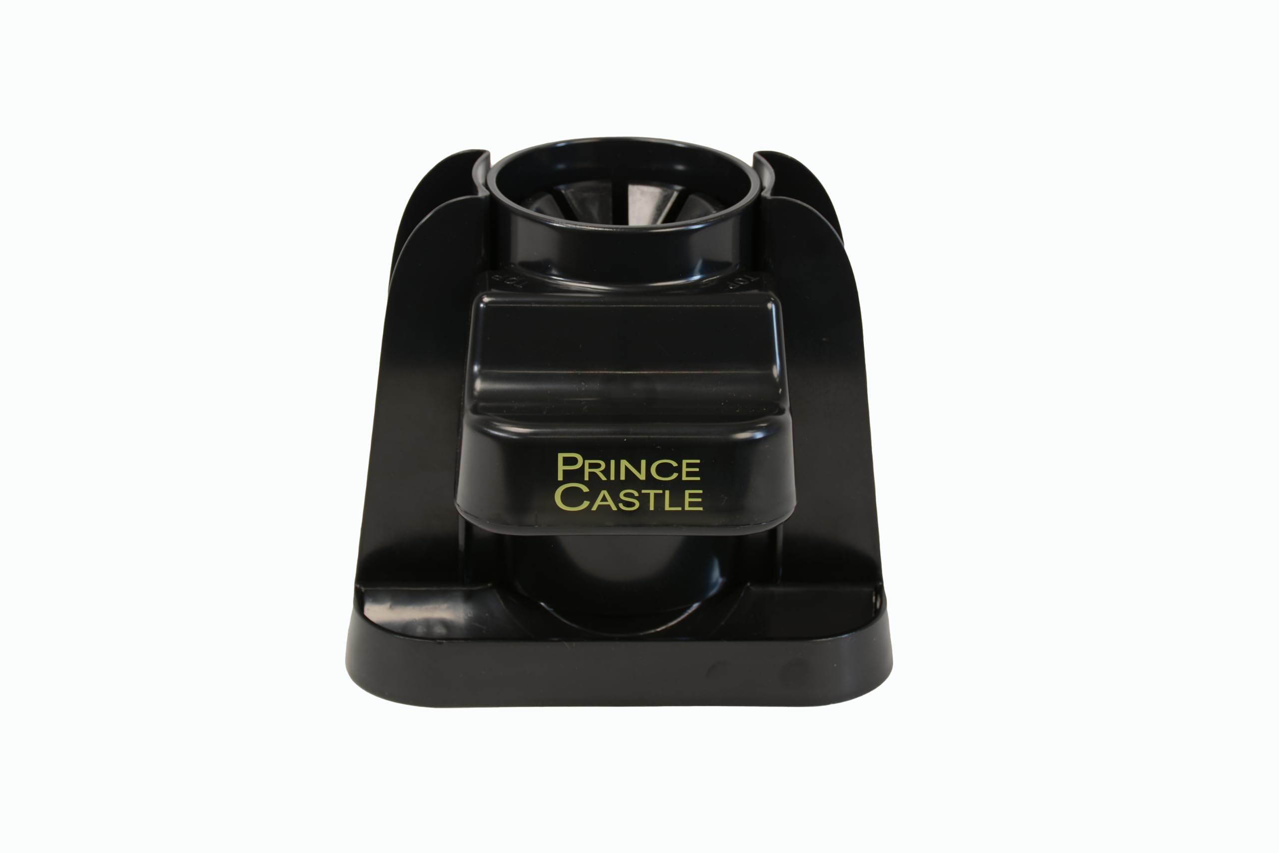Prince Castle 8 Section Citrus Saber, Lime and Lemon Cutter and Slicer for Commercial Kitchens, Restaurants, Bars and Home Kitchens, 8 Wedges Black