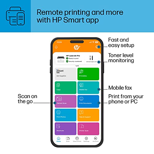 HP LaserJet Pro 3001dwe Wireless Black & White Monochrome Printer with HP+ Smart Office Features