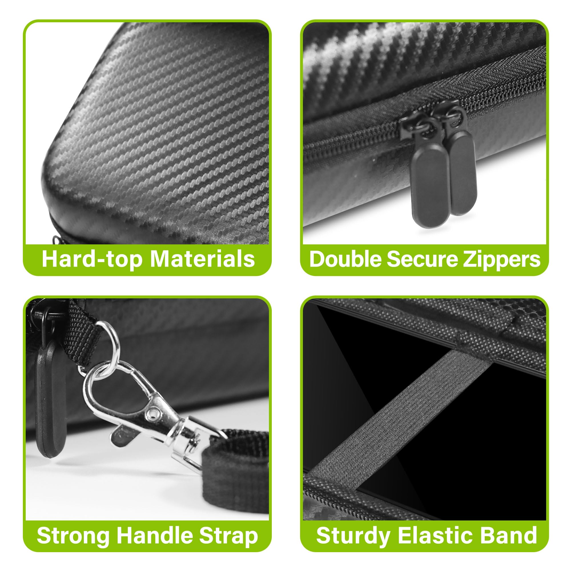 Carrying Case Compatible with Shopif POS Go Hardware, Handheld Bag for Mobile Point of Sale Machine for Retail & Small Businesses - Case for Credit Card Reader, Barcode Scanner Equipment