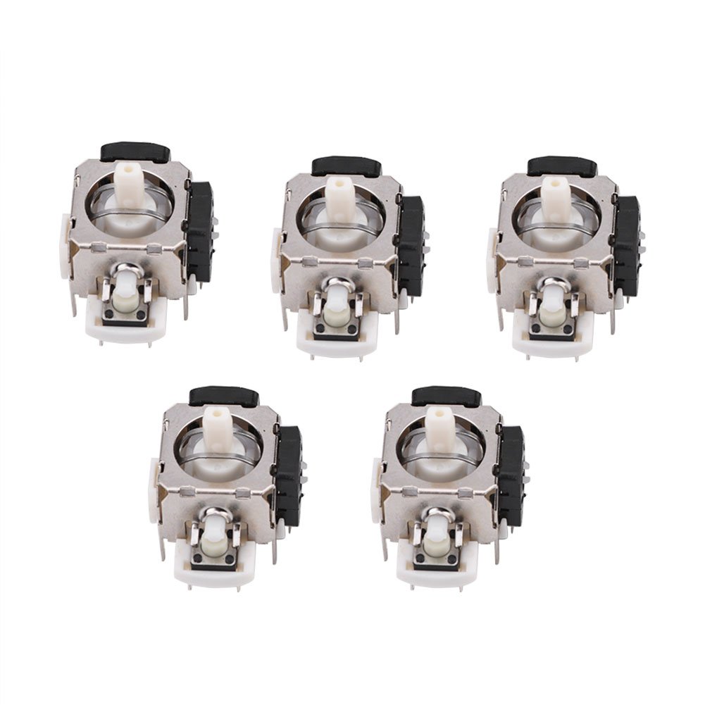 FOSA 5 Pcs Xbox 360 Analog Stick 3D Joystick/Thumbstick Sensor Rocker Axis Module Replacement for Xbox 360 Controller Gamepad Replacement [video game]