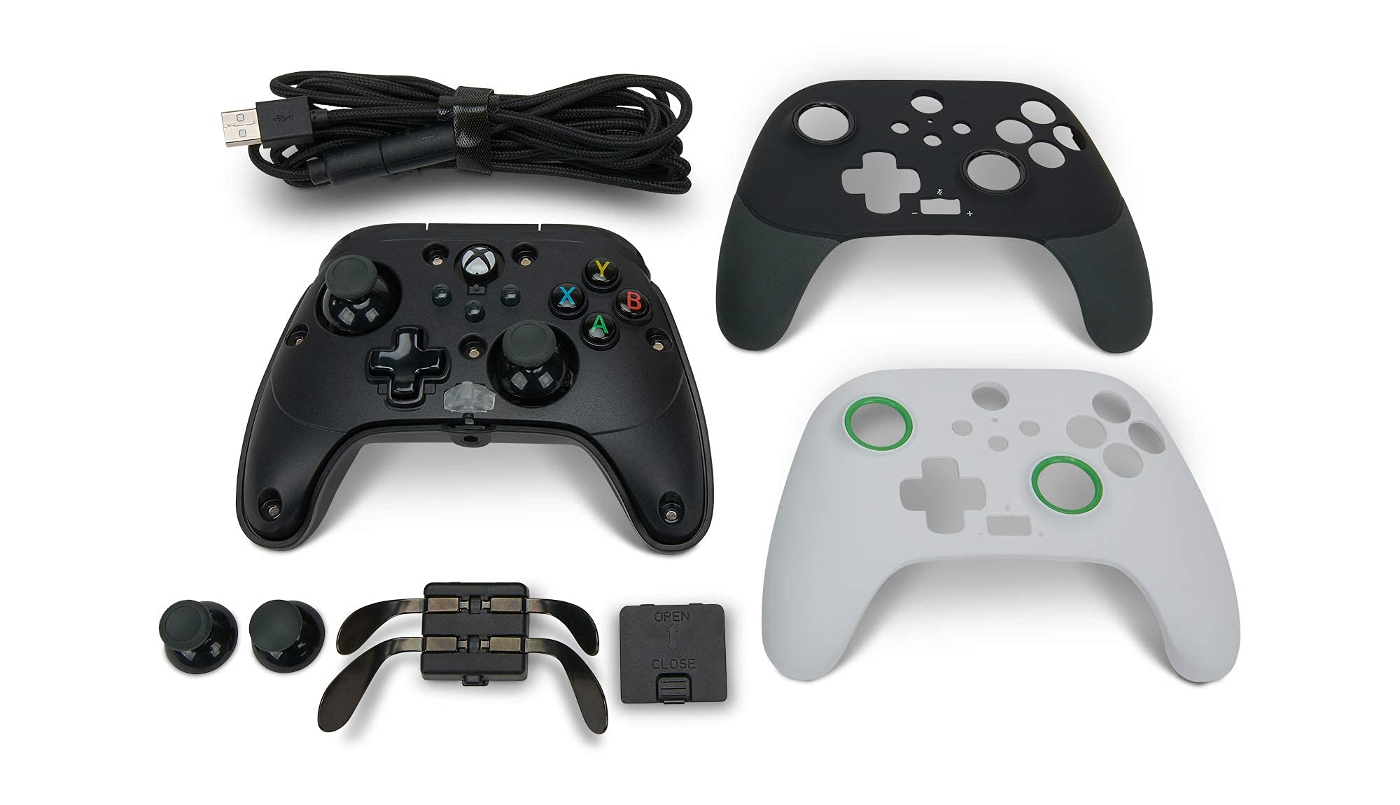 PowerA FUSION Pro 2 Wired Controller for Xbox Series X|S, gamepad, wired video game controller, gaming controller, works with Xbox One (Renewed)