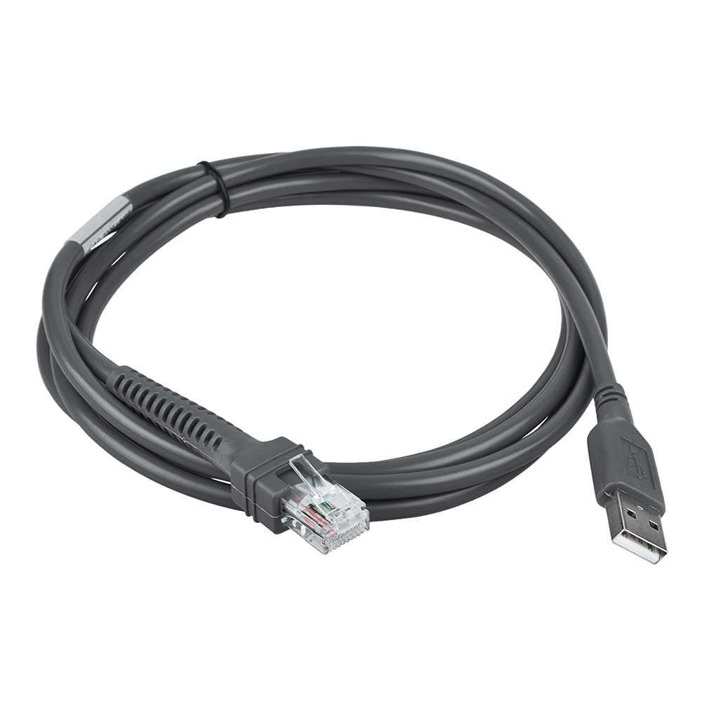 CJP-Geek 6.6ft USB Cable Cord Plug Wire Compatible with Symbol DS6878 DS9808 DS6708 Handheld Scanner