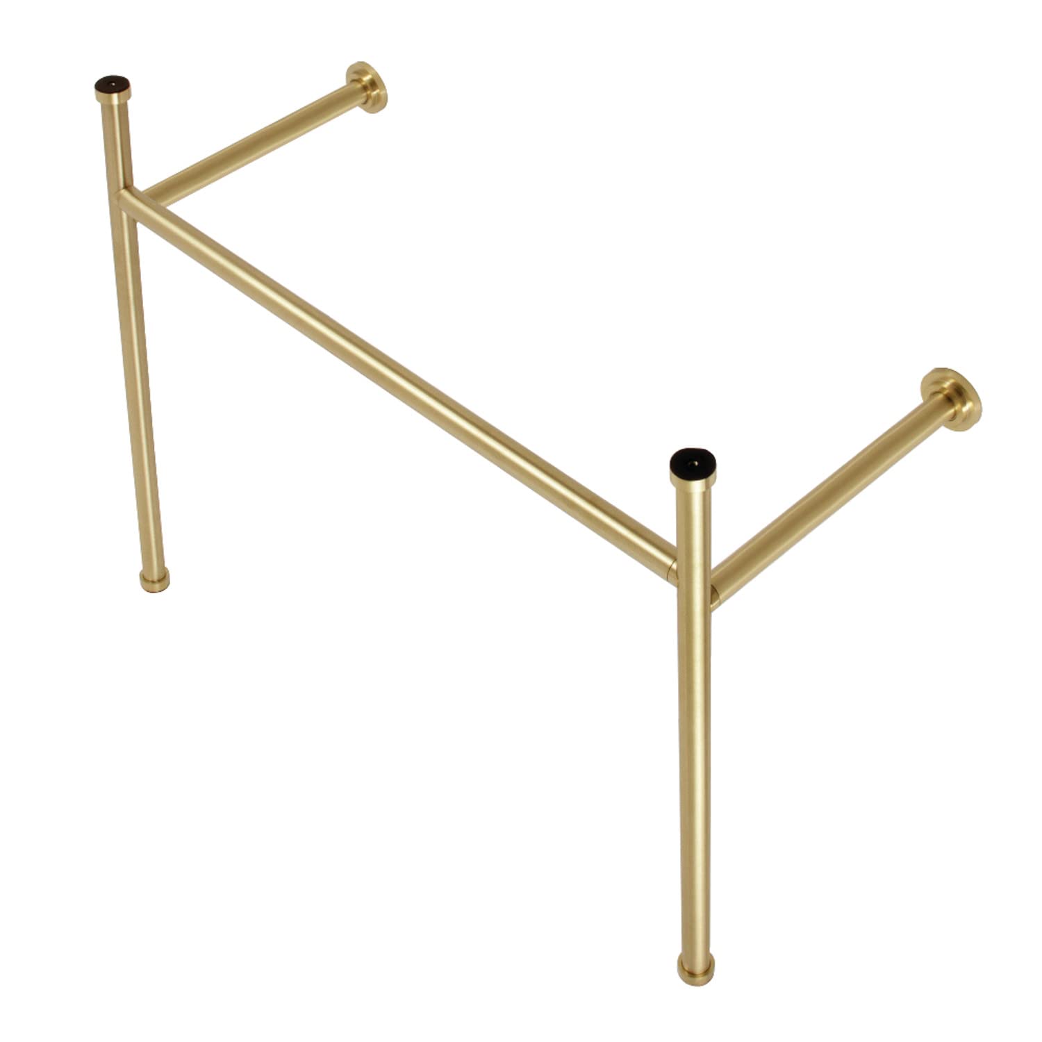 Fauceture VPB39177 Hartford Stainless Steel Console Sink Legs, Brushed Brass