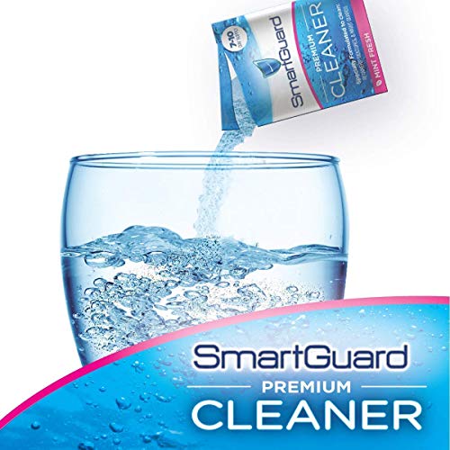 SmartGuard Premium Cleaner Crystals β(110 Cleanings)- Removes Stain, Plaque & Bad Odor from Dentures, Clear Braces, Mouth Guard, Night Guard & Retainers.