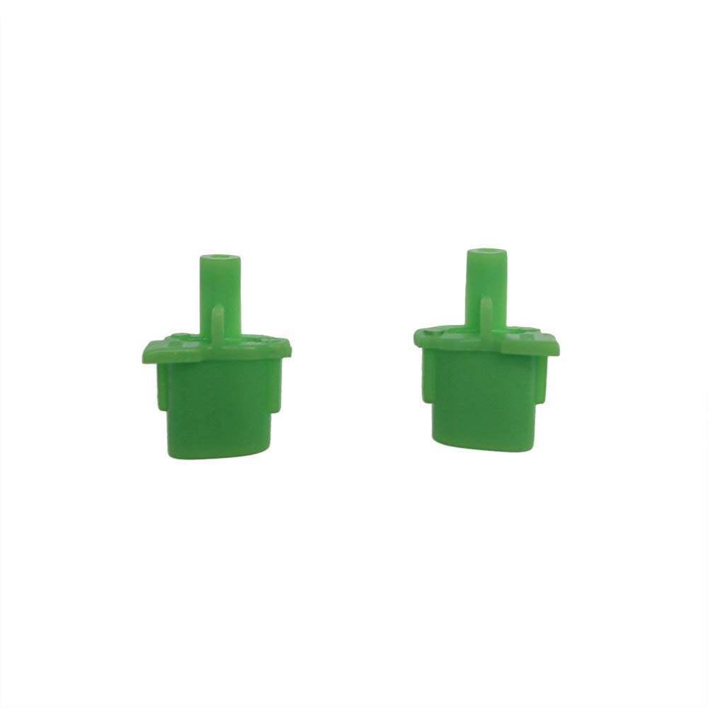 GOTRUTH Replacement Repair Kits for PS5, D-pad + Touchpad Share Options + R1 L1 Trigger + ABXY Bullet Button, Full Set Buttons for Playstation 5 DualSense Controller (Green)