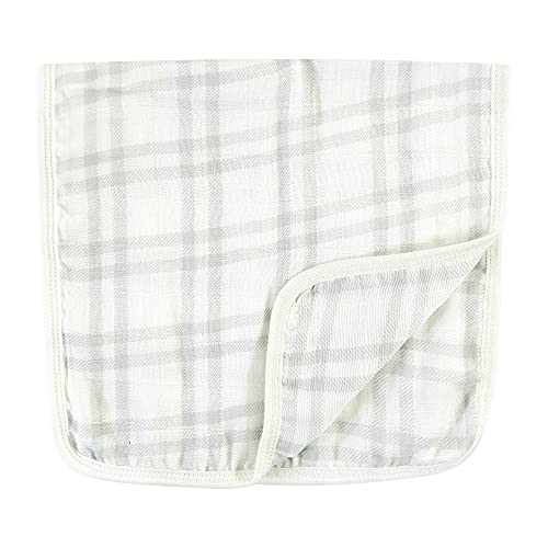 Hudson Baby Unisex Baby Muslin Burp Cloth 7pk, Forest Animals, One Size