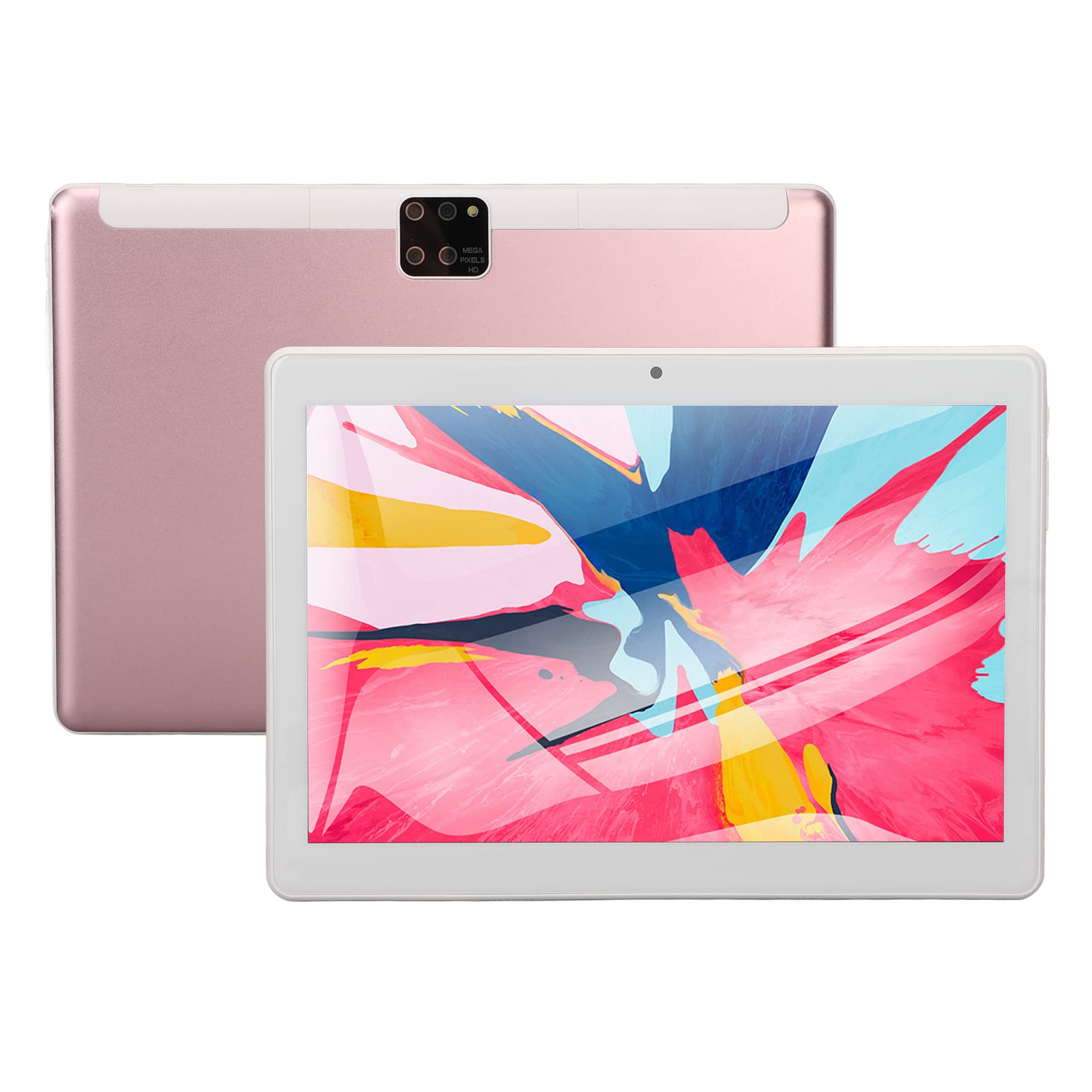 Call Tablet, 2.4G 5G WiFi Dual Band Dual Camera 6GB RAM 128GB ROM 100β240V 10.1in Gaming Tablet (US Plug)