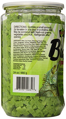 Nature Zone Bites For Iguanas, Soft Moist Food, 24-Ounce