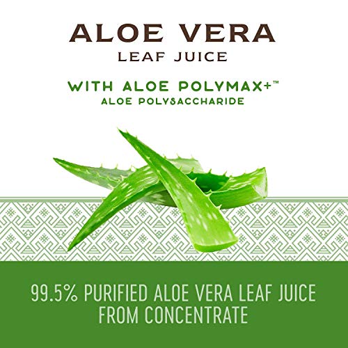 Nature's Way Premium Quality Aloe Vera Leaf Juice 99.5% Purified, 33.8 fl oz