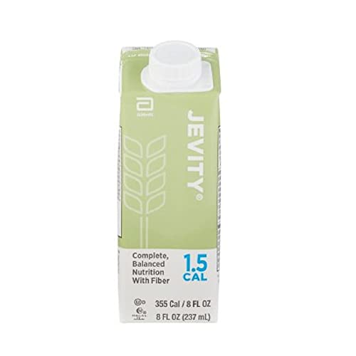 Jevity 1.5 Cal Unflavored High Protein Nutrition Drink 8 Ounce Carton 24 Case x 4 Pack