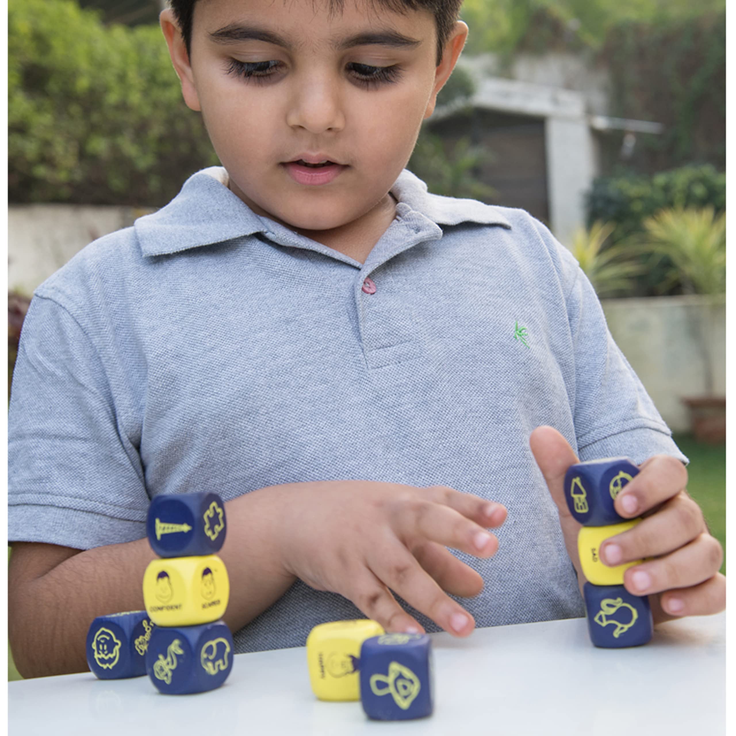 Grammar Wise Educational Board Game by Chalk and Chuckles - Smart Learning Card Game for Kids Ages 6 and up - Develops Oral Expression, Vocabulary, Grammar - Fun for 6, 7, 8, 9 Years