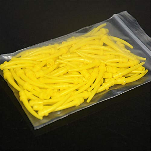 Smiledt 100PCS Dental Intra Oral Impression Tips Yellow
