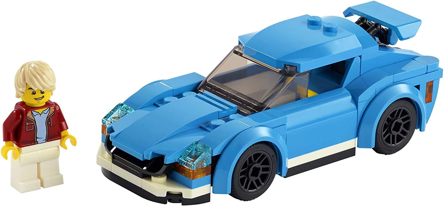 LEGO City Sports Car 60285 Building Kit; Playset for Kids, New 2021 (89 Pieces)
