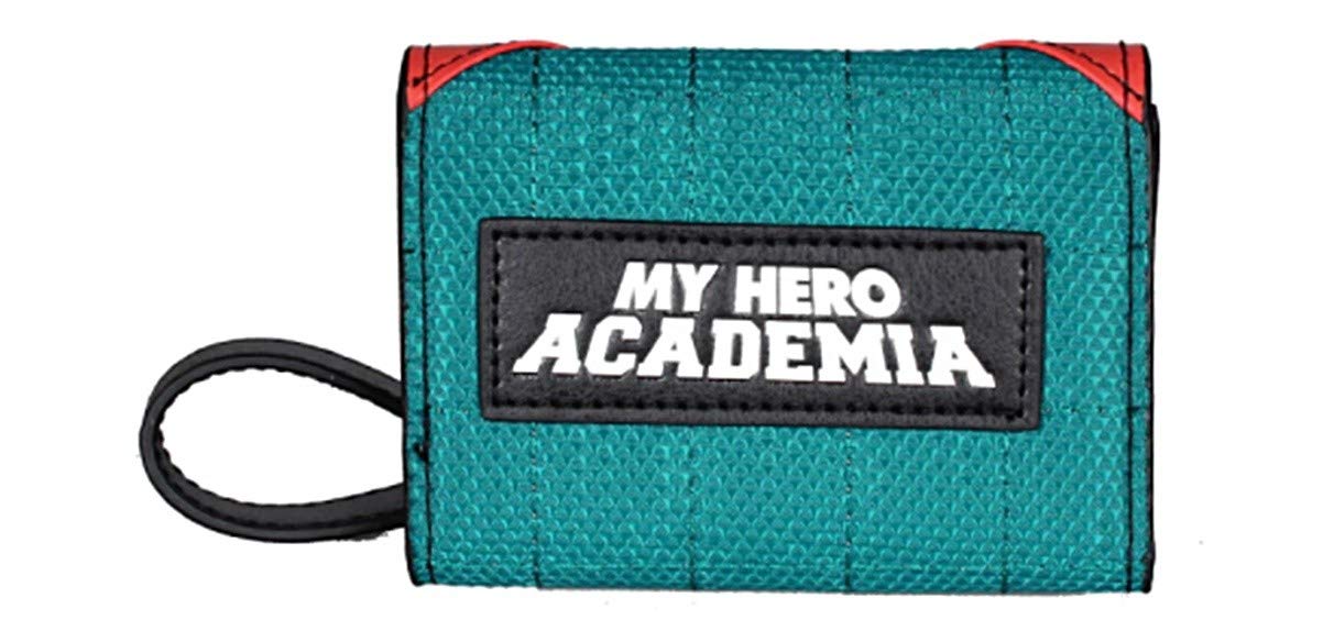 Juboo Hero Academy Themed Trifold Clutch Wallet With Chain
