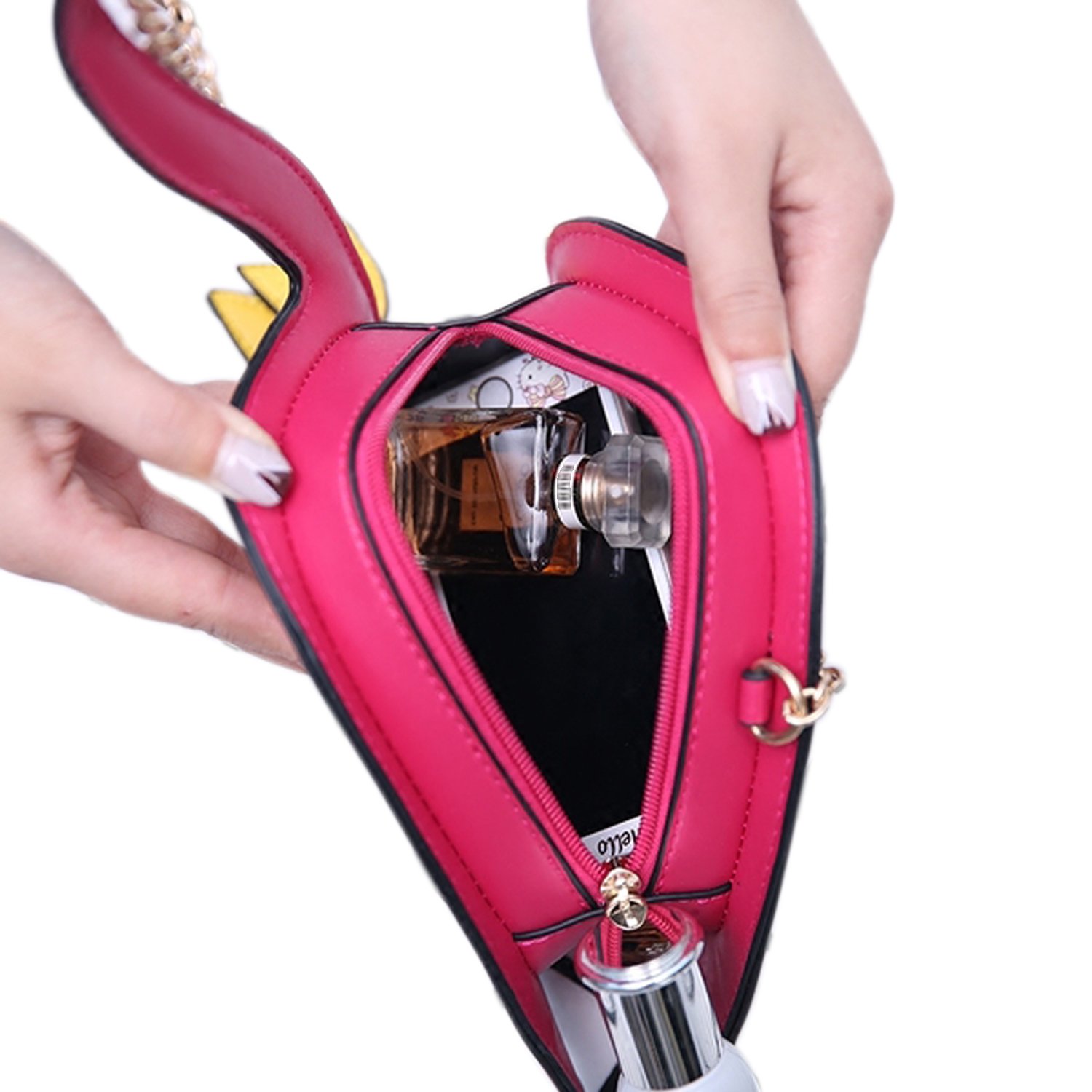 Freie Liebe New Unique Animal Design Dinosaur Crab Cross Body Bags Clutch Purses Novel Shark Flamingo Shoulder Messenger Bag