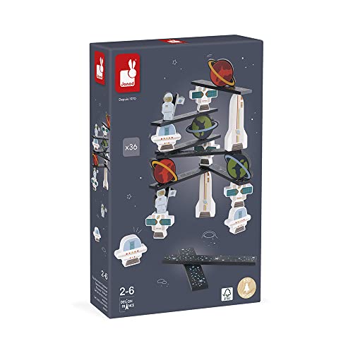 Janod - Balance in Space Game - 2-5 Years + - J08084