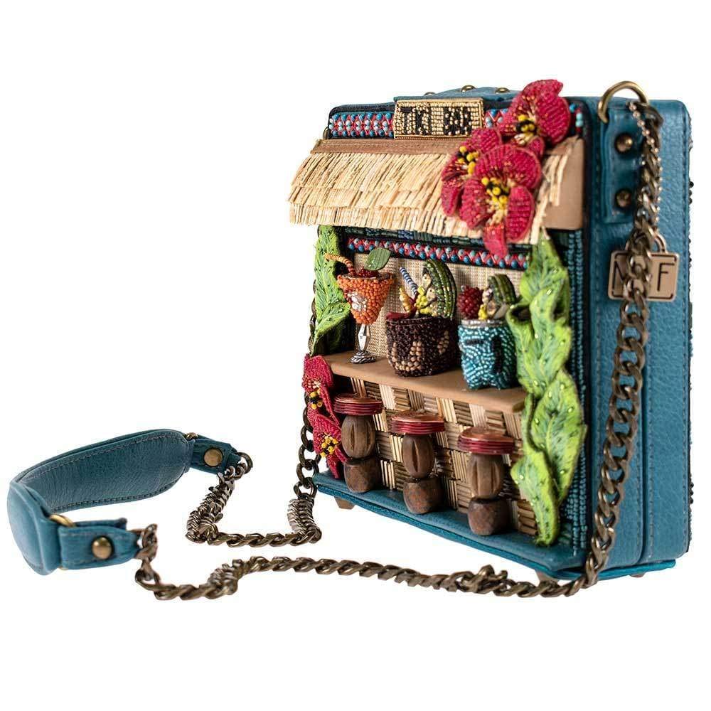 Mary Frances Tiki Bar Womens Crossbody Handbag, Multi,One Size